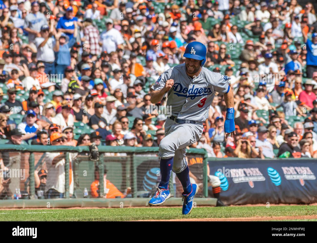 SAN FRANCISCO, CA - SEPTEMBER 30: Los Angeles Dodgers Outfield Chris ...