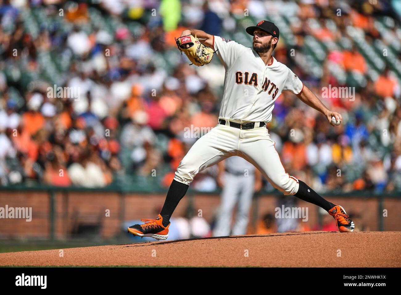 September 30, 2018: San Francisco Giants starting pitcher Andrew Suarez ...