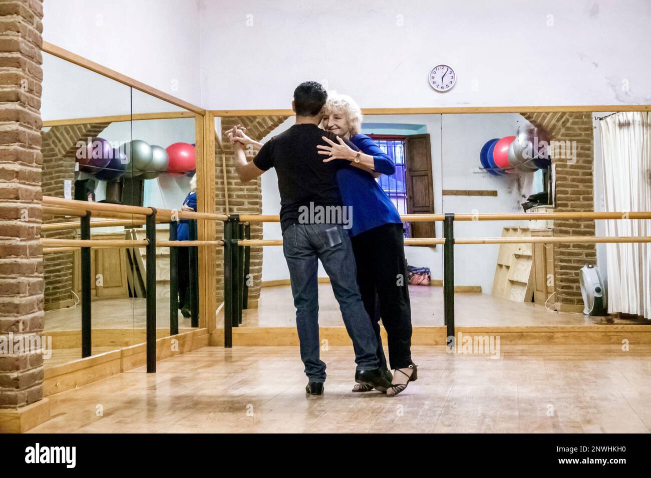 San Miguel de Allende Guanajuato Mexico,Historico Central historic center centre,tango dancing ...