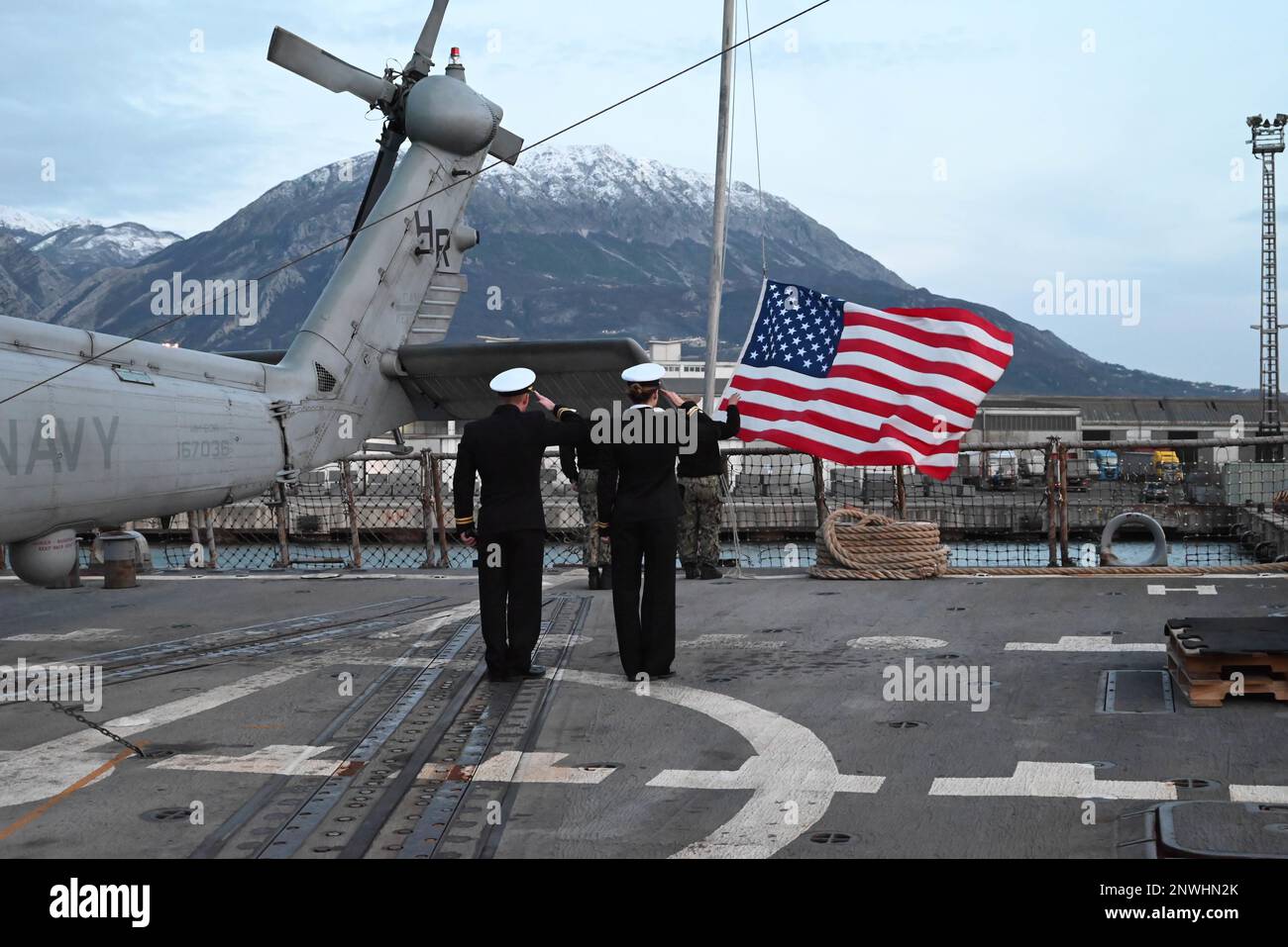 SNMG2 visited Bar, Montenegro and engaged with military and civilian ...