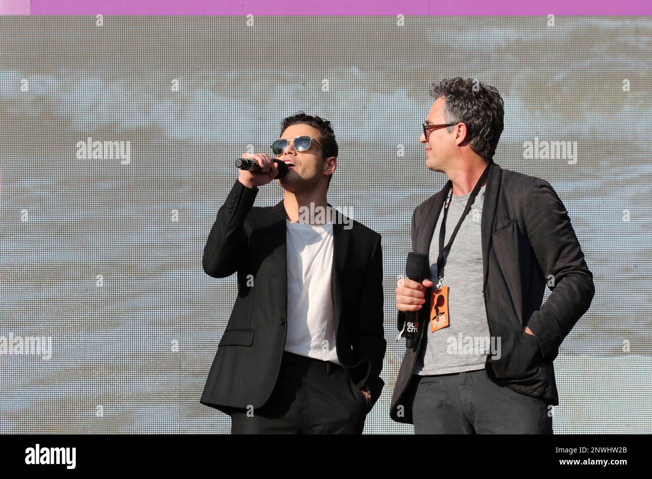 Photo by: John Nacion/STAR MAX/IPx 2018 9/29/18 Mark Ruffalo and Rami ...