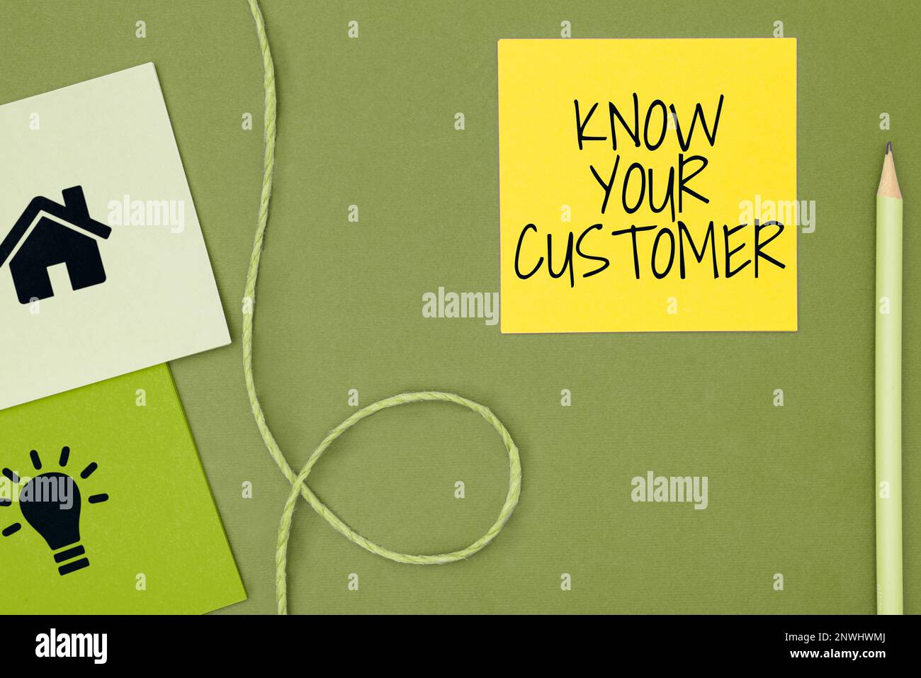 Hand writing sign Know Your Customer, Conceptual photo Marketing ...