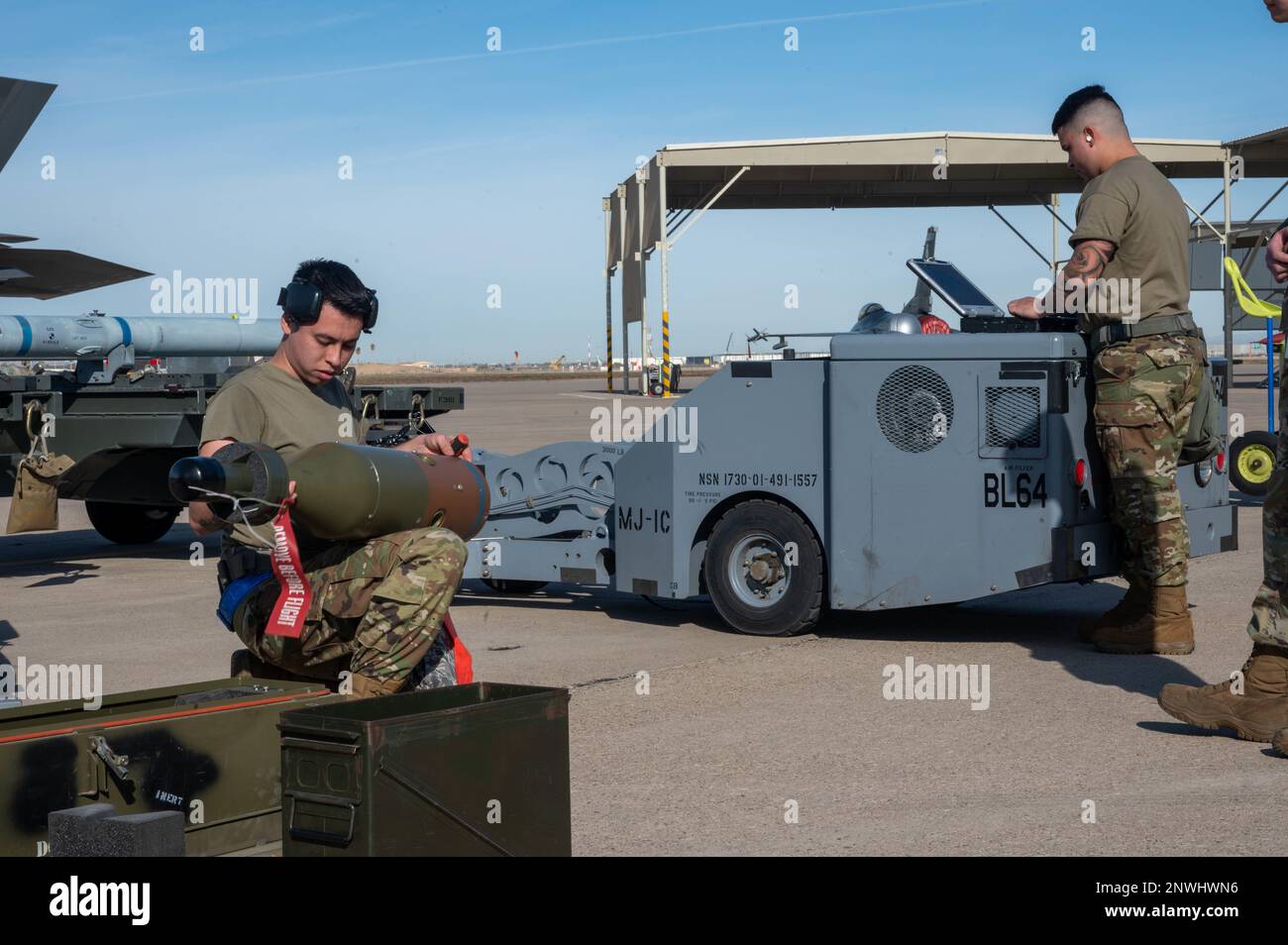 U.S. Air Force Staff Sgt. Rhio Rendon-Rivera and Senior Airman Rodrigo Jimenez, 62nd Aircraft ...