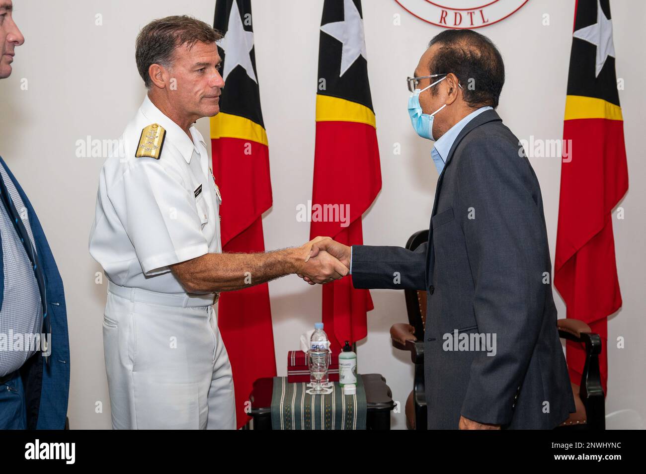 DILI, Timor-Leste (Feb. 2, 2023) Adm. John C. Aquilino, Commander of U.S. Indo-Pacific Command ...