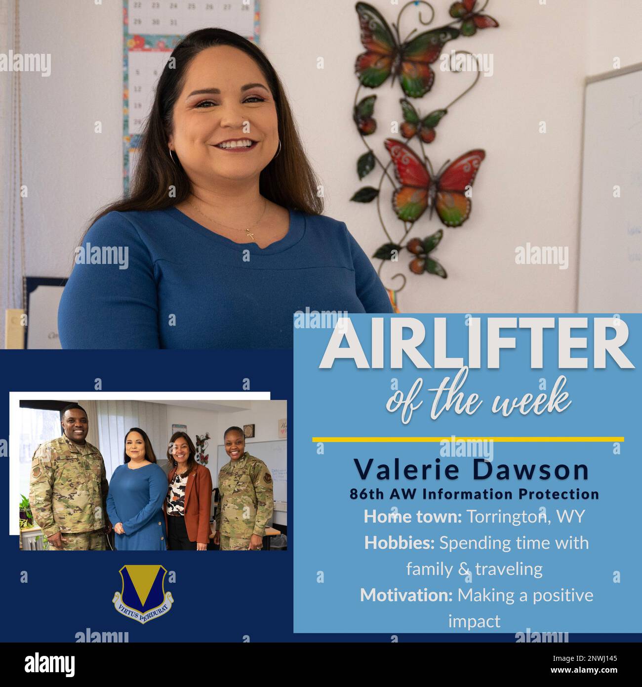 RAMSTEIN AIR BASE, Germany – Valerie Dawson, 86th Airlift Wing ...