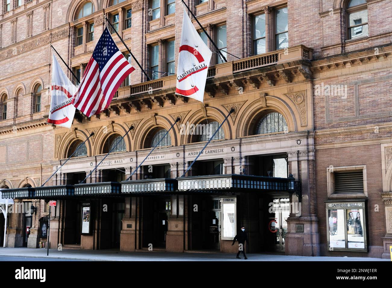 FILE - The exterior of Carnegie Hall in New York appears on May 12 ...