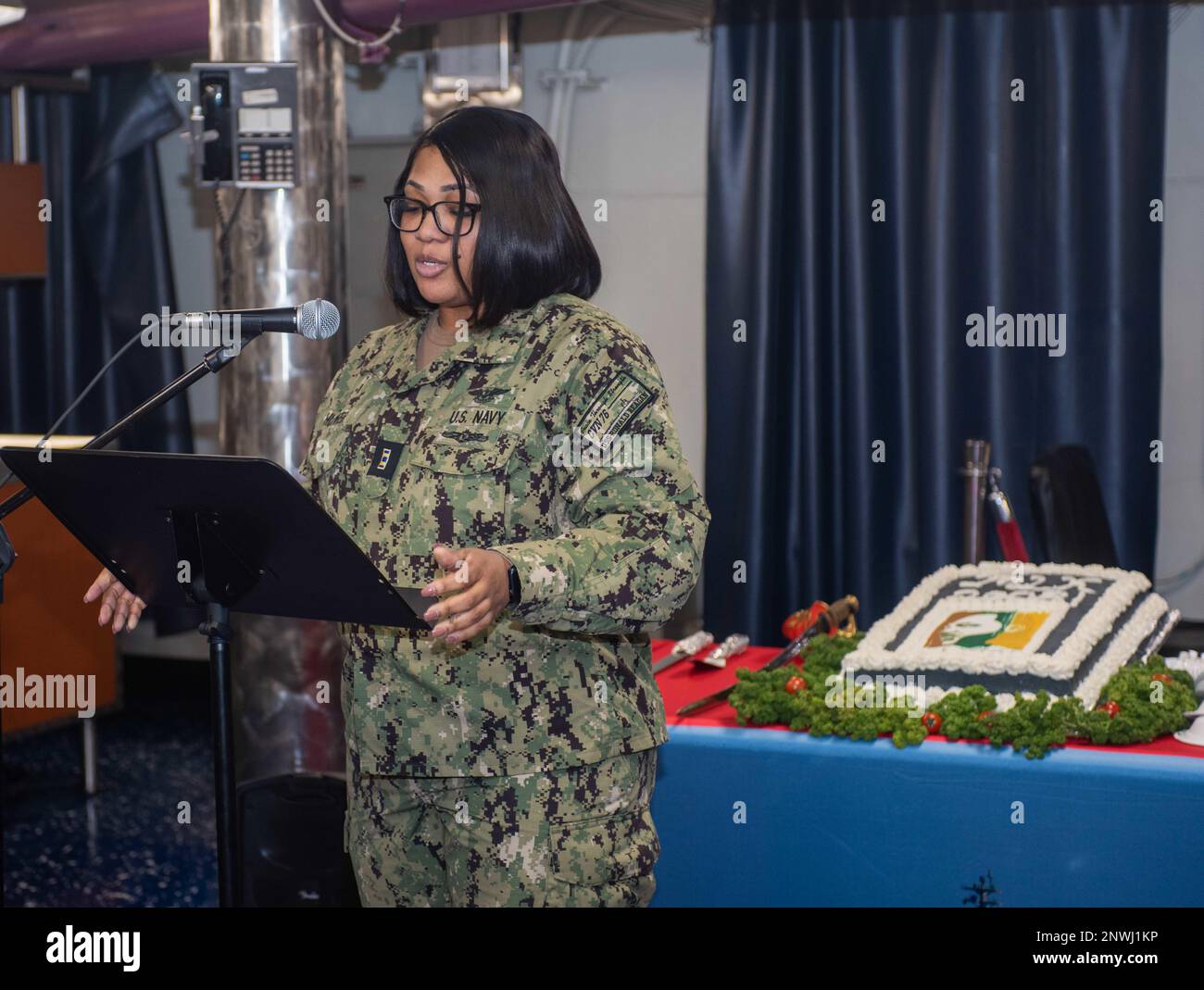 230112-N-UF592-1030 YOKOSUKA, Japan (Jan. 12, 2023) Chief Warrant ...