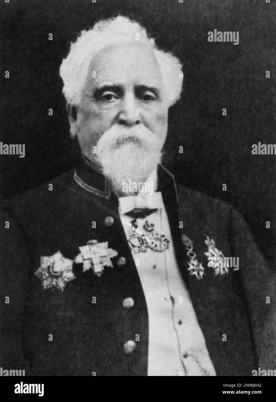 Sir Hiram Stevens Maxim Stock Photo - Alamy