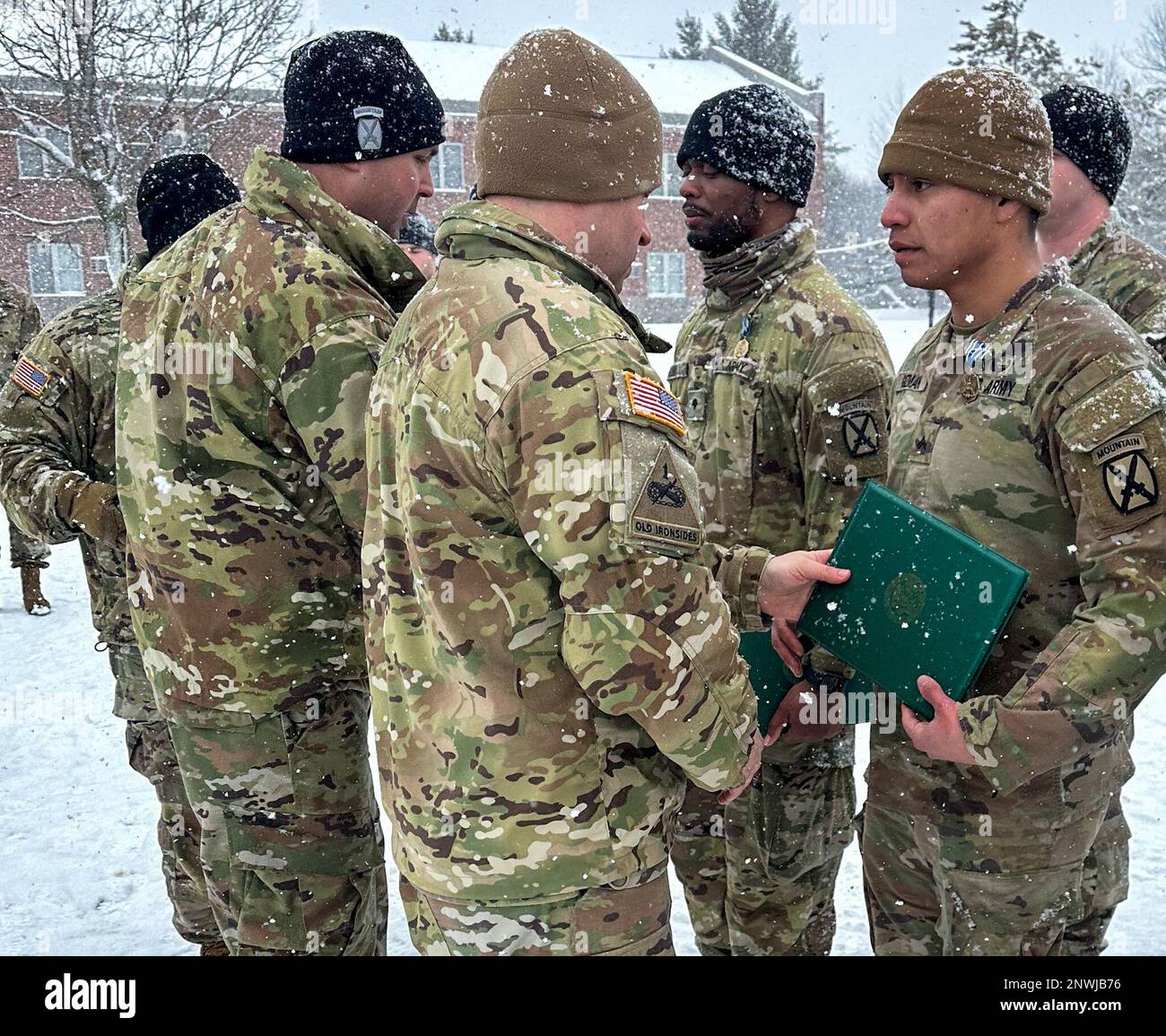 Lt. Col. Russell Lemler, battalion commander, and Command Sgt. Maj ...