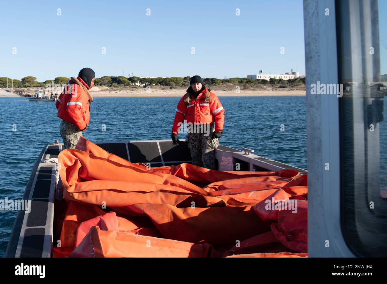 ROTA, Spain (January 31, 2023)- Engineman Second Class Hannah Ybarra ...