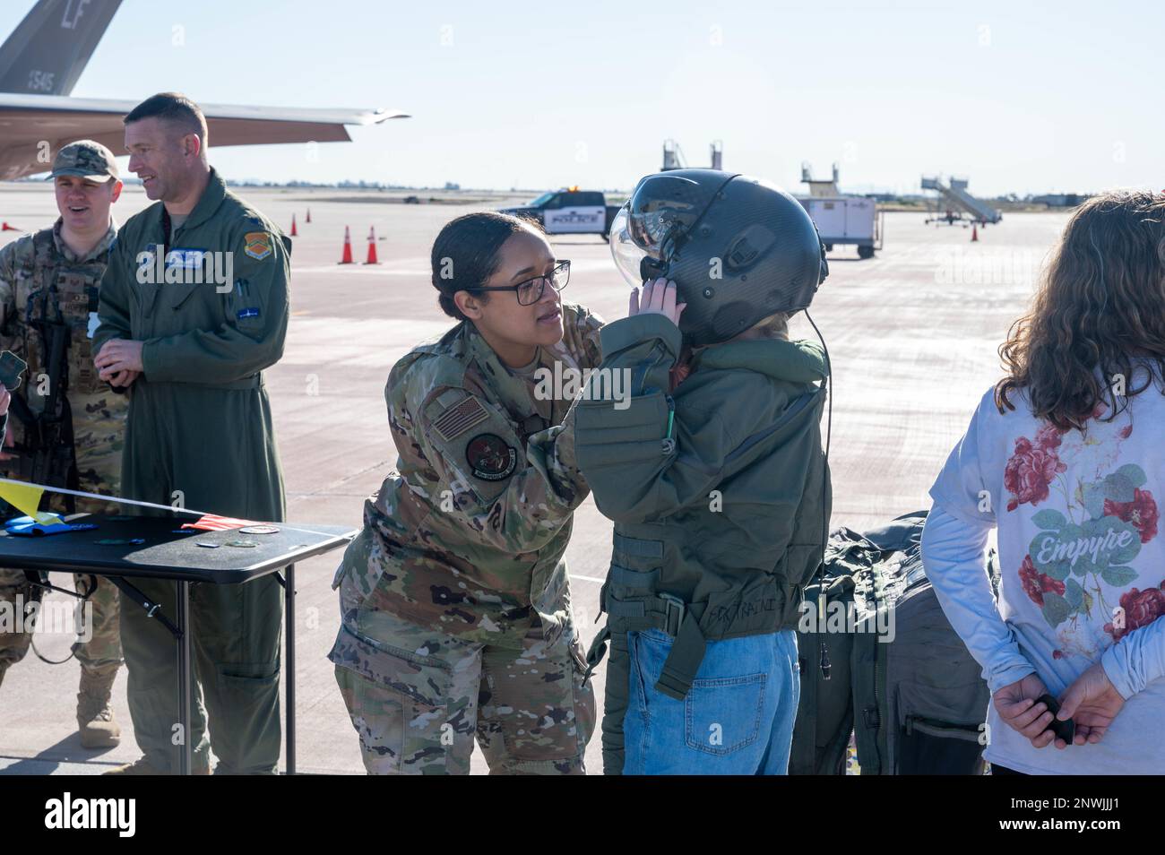 U.S. Air Force Airman 1st Class Alex Hunter, 56th Operational Support ...