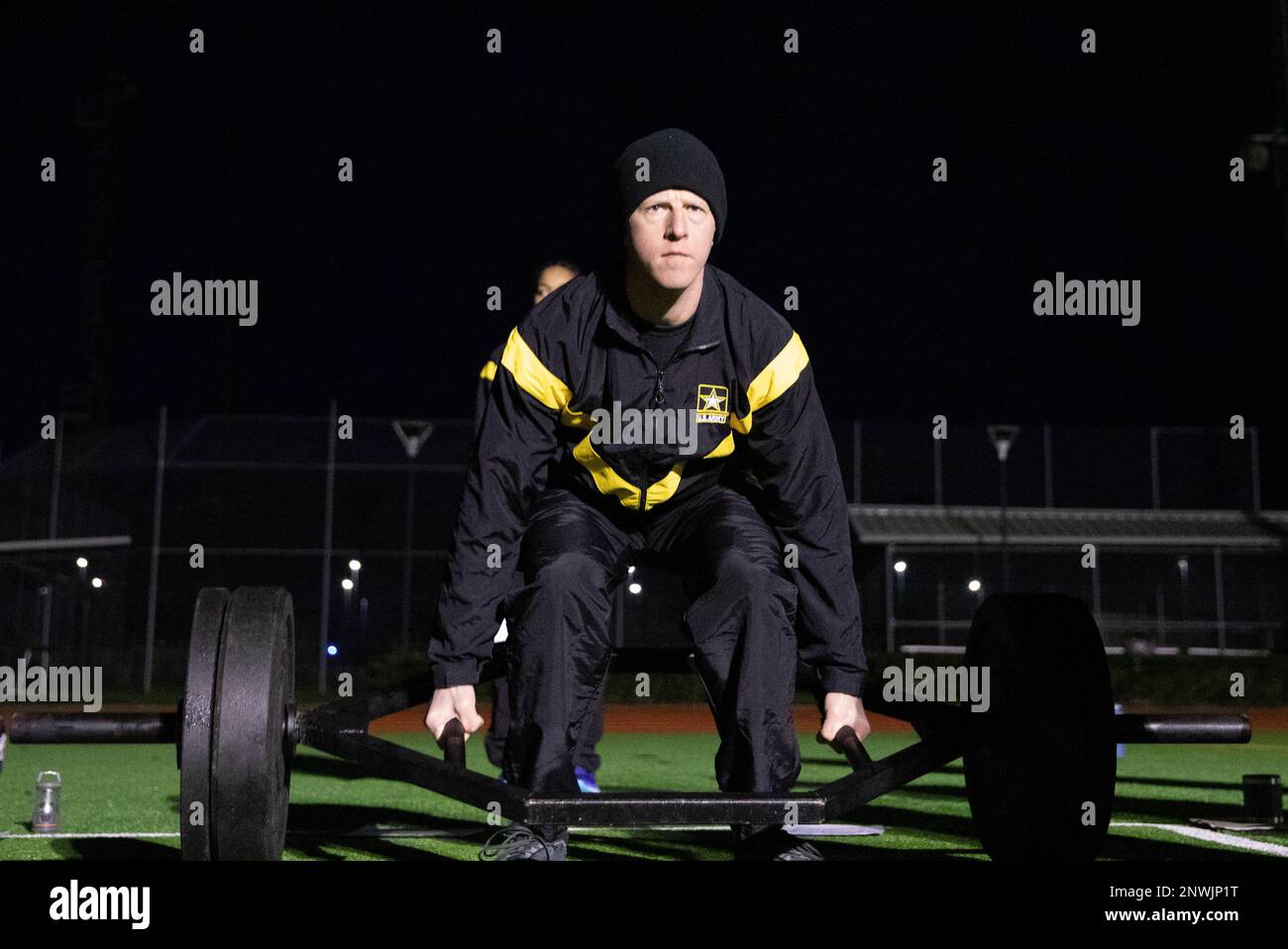 U.S. Army Lt. Col. Neil Kester with U.S. Army Southern European Task ...