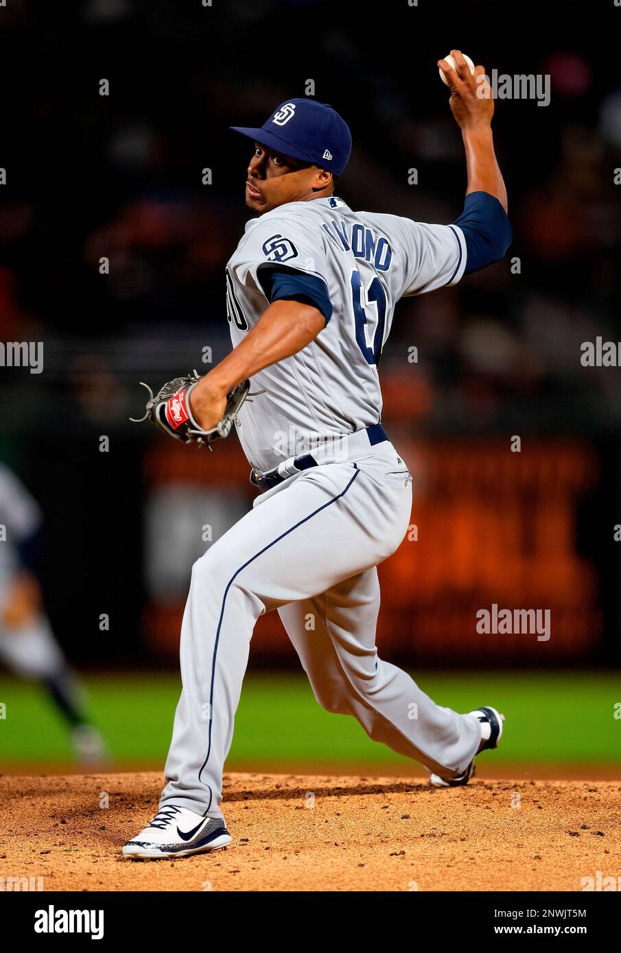 September 26, 2018: San Diego Padres starting pitcher Luis Perdomo (61 ...