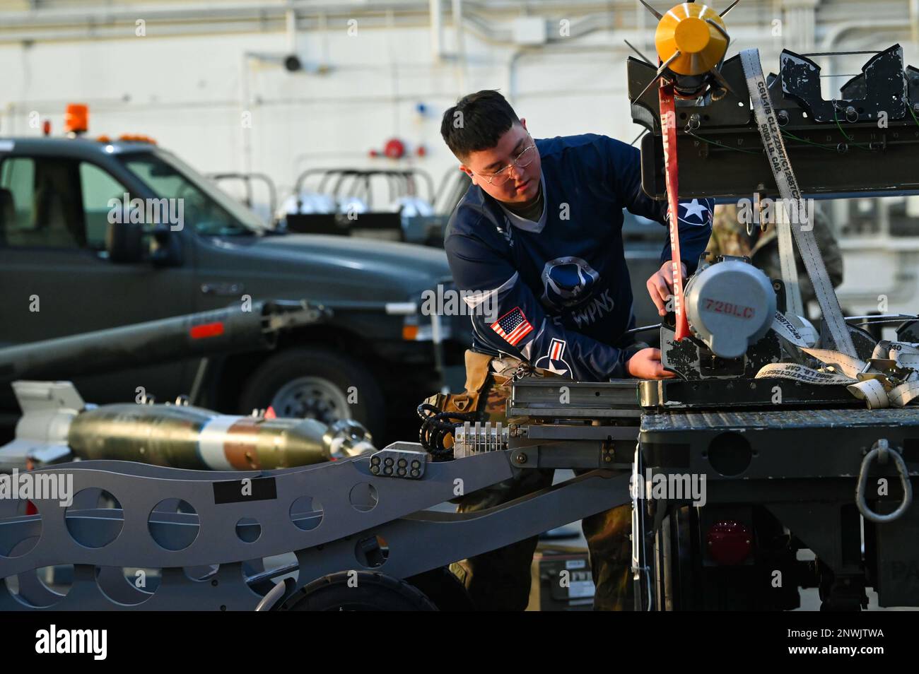U.S. Air Force weapons loaders compete in the Load Crew of the Year ...