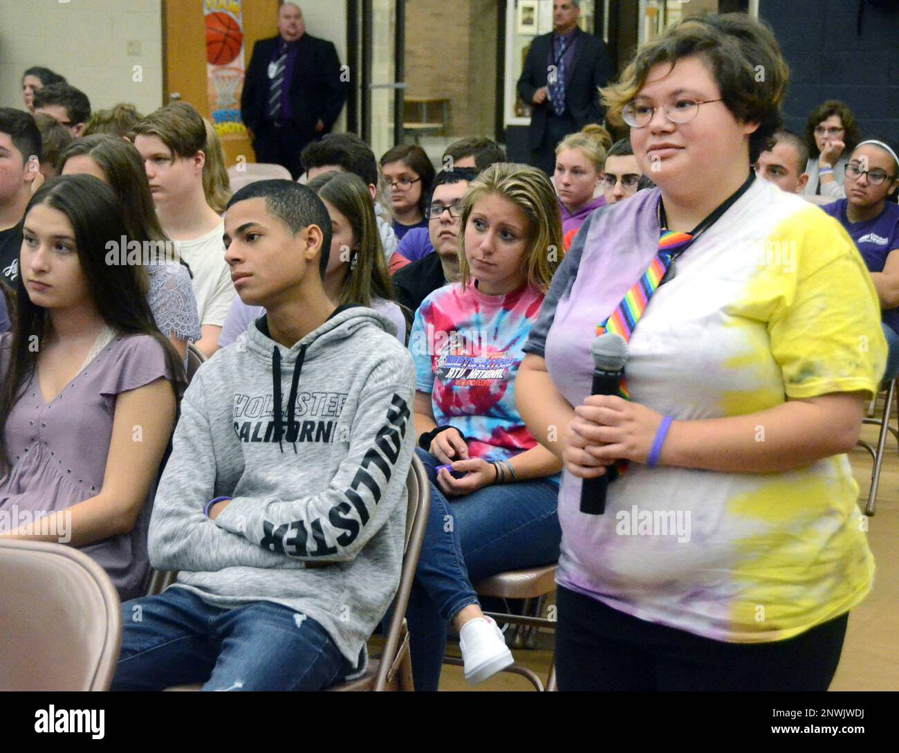 Laila Panckeri, a senior at Weatherly Area High School, shares her ...