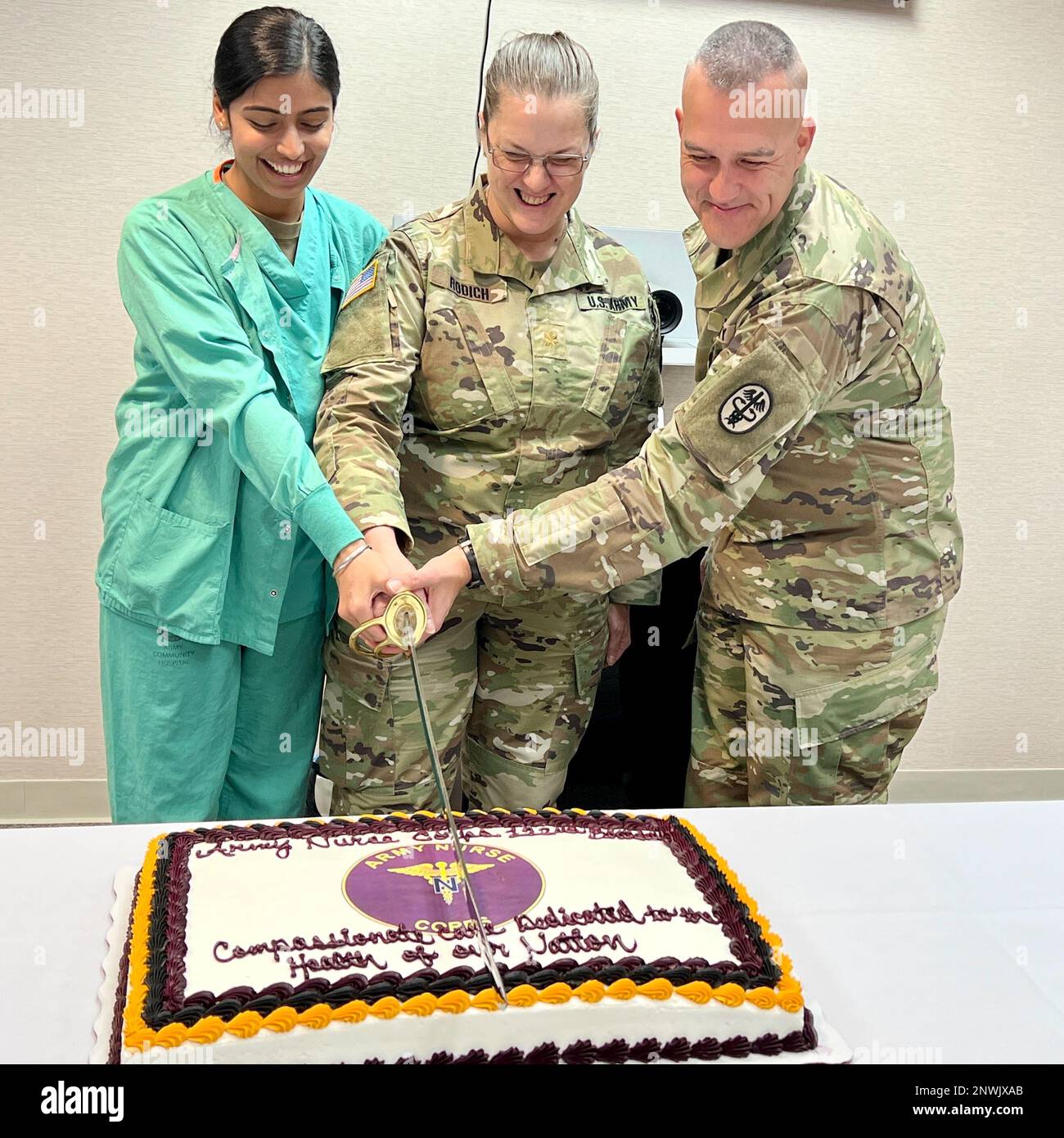 Army nurse corps anniversary hi-res stock photography and images - Alamy
