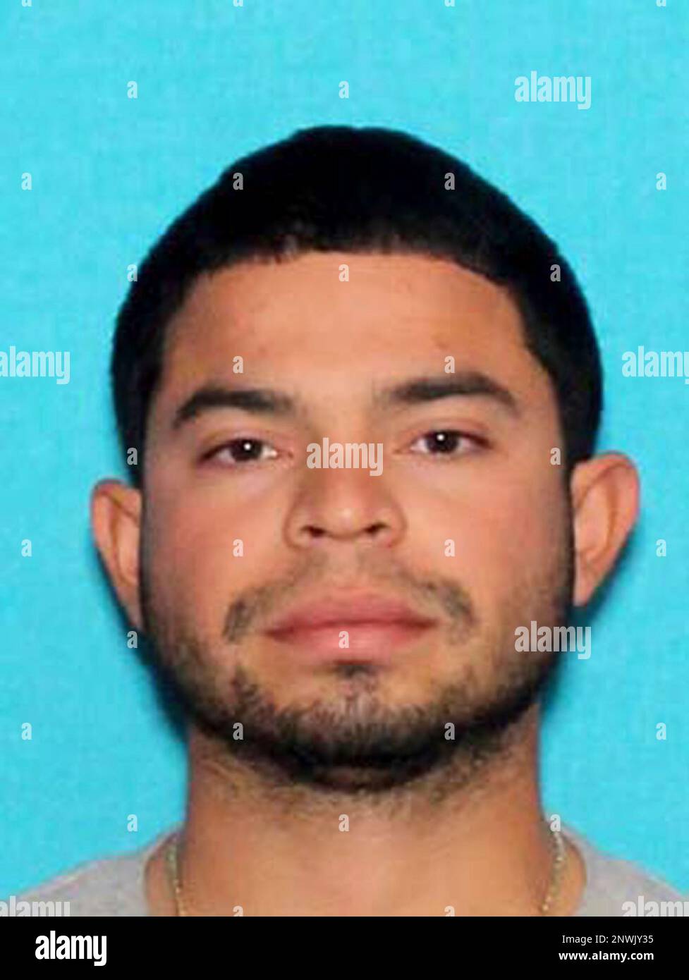 This undated photo provided by Las Vegas police shows Jonathan Mora. Police say Mora is sought ...