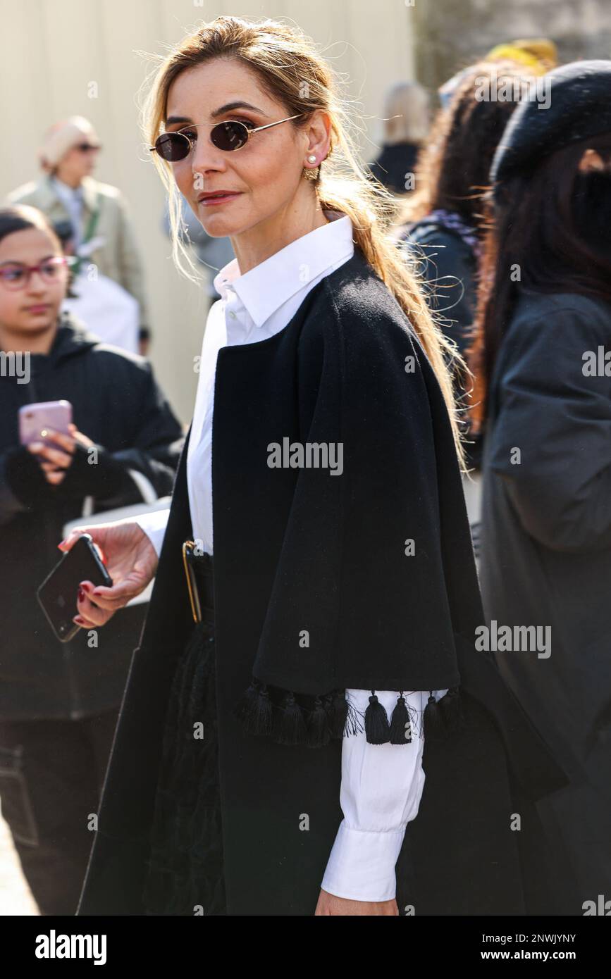 Paris, France. February 28, 2023, Clotilde Courau attends of the Dior ...