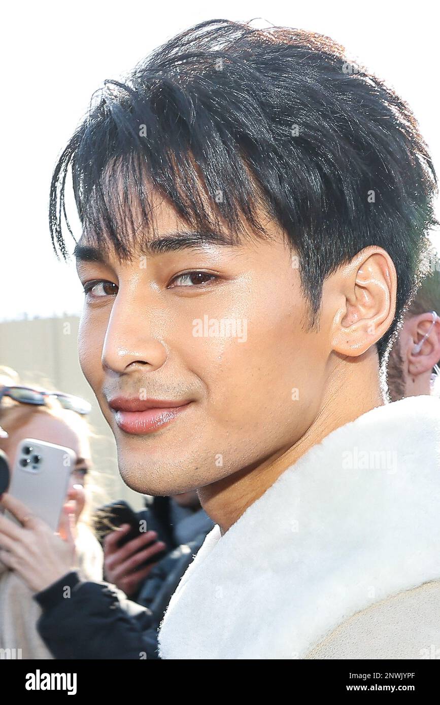 Paris, France. February 28, 2023, Nattawin Wattanagitiphat attends of ...