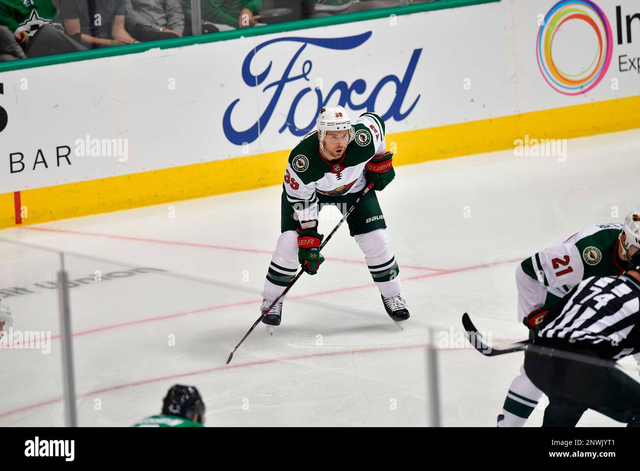 Minnesota Wild defenseman Nate Prosser (39) during the Minnesota Wild ...