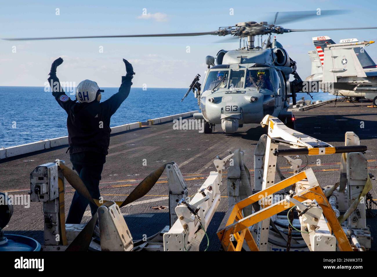 230125-N-IX644-1079 MEDITERRANEAN SEA (Jan. 25, 2023) Airman Estefany ...