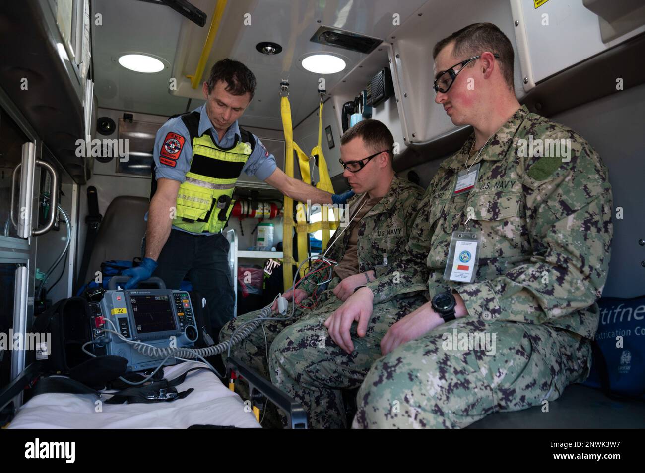 GULFPORT, Miss. (Feb. 6, 2023) American Medical Response collaborates ...