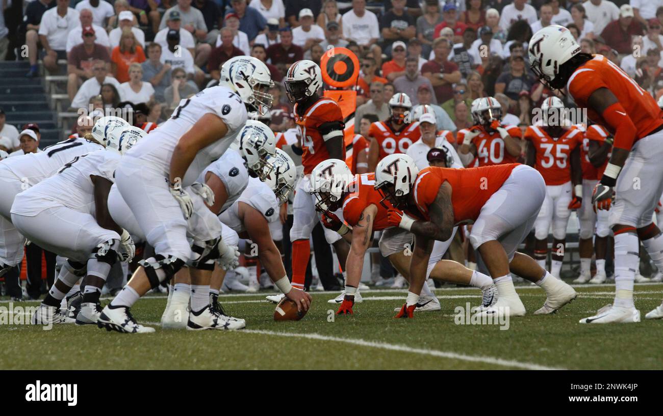 September 22, 2018 - Virginia Tech Hokies vs Old Dominion Monarchs game ...