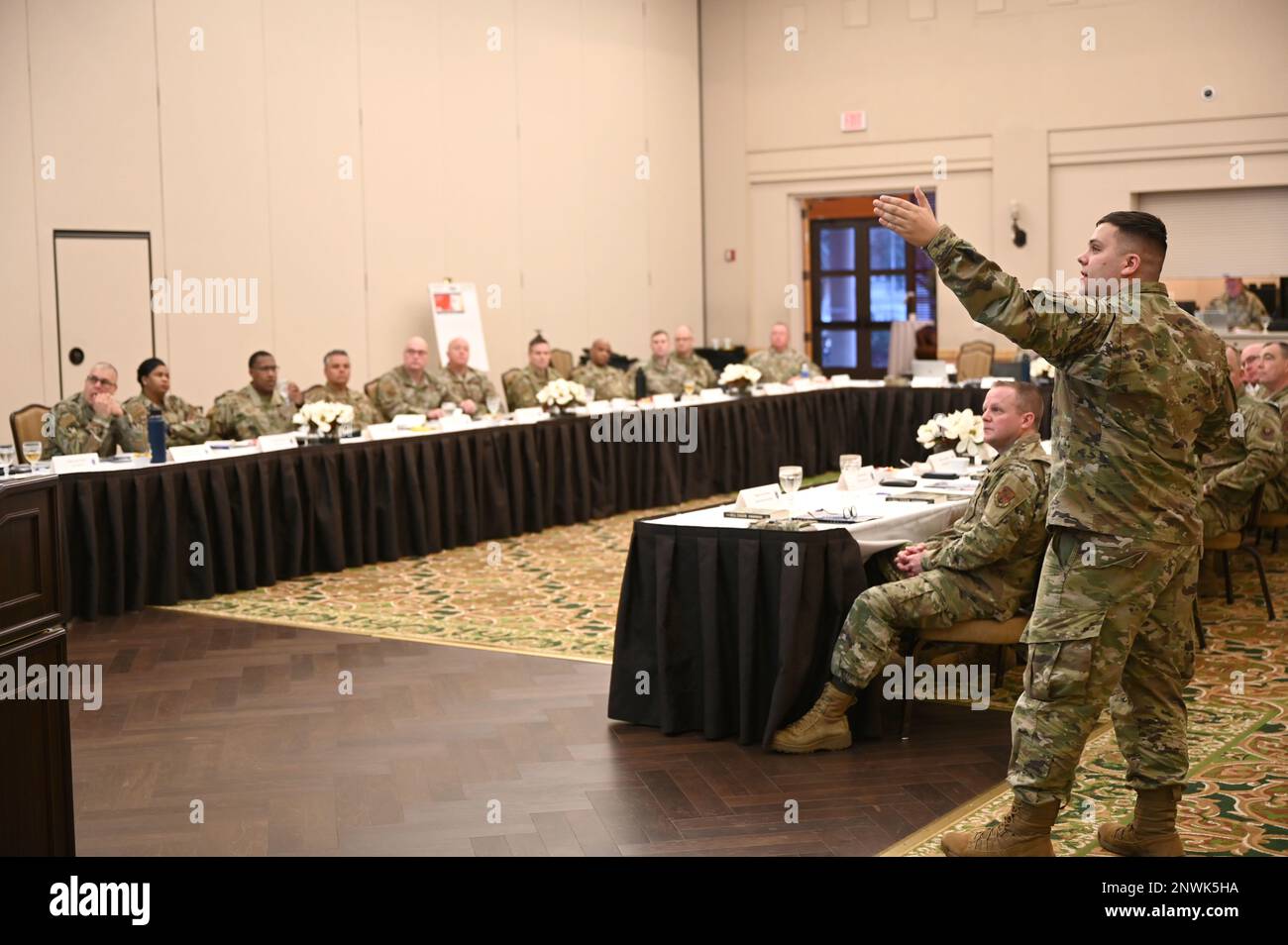 U.S. Air Force Staff Sgt. Jamison Finnamore, 192nd Operations Support ...