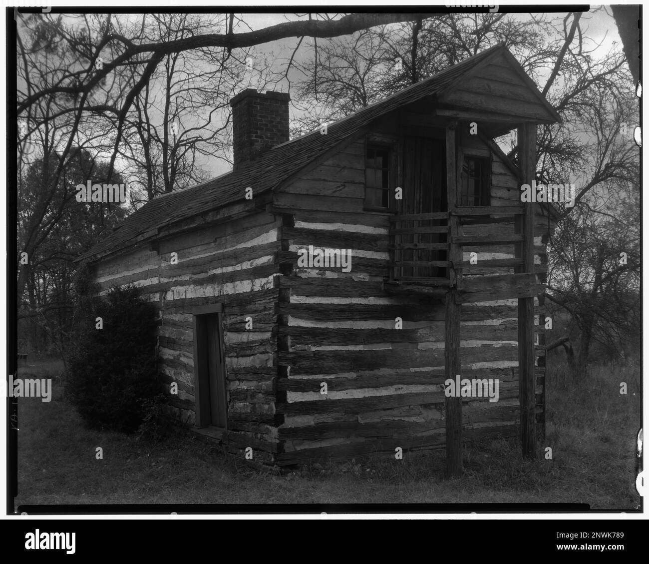 Quickmore Log Cabin, Amherst County, Virginia. Carnegie Survey of the ...