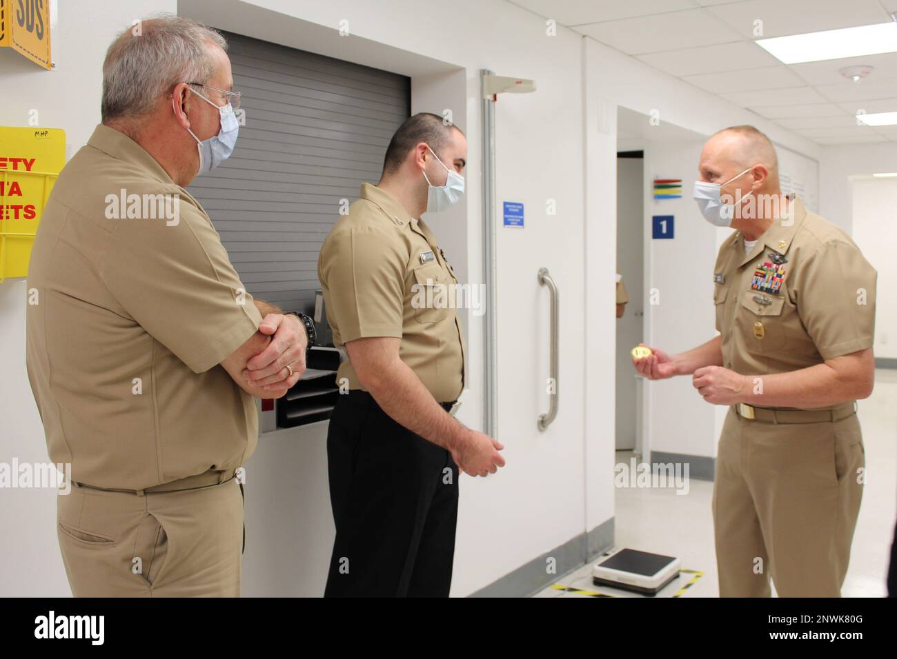 Force Master Chief Michael Roberts, Director of the Hospital Corps ...