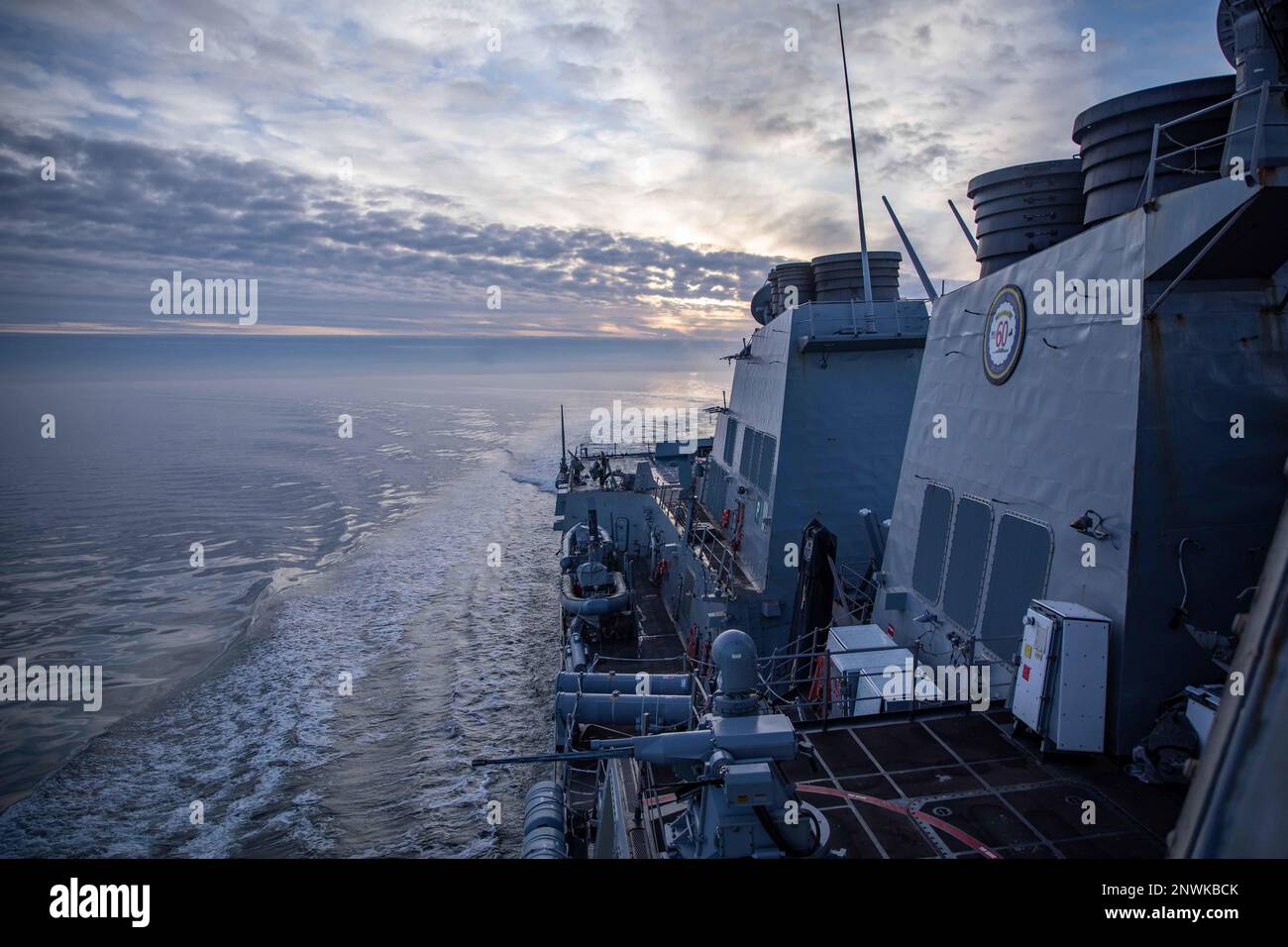 GULF OF RIGA (Jan. 20, 2023) The Arleigh Burke-class guided-missile ...