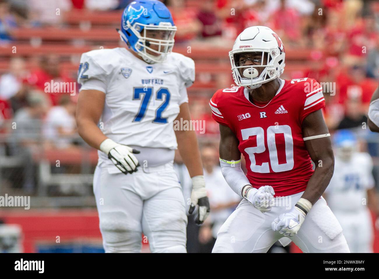 PISCATAWAY, NJ - SEPTEMBER 22: Rutgers Scarlet Knights linebacker ...