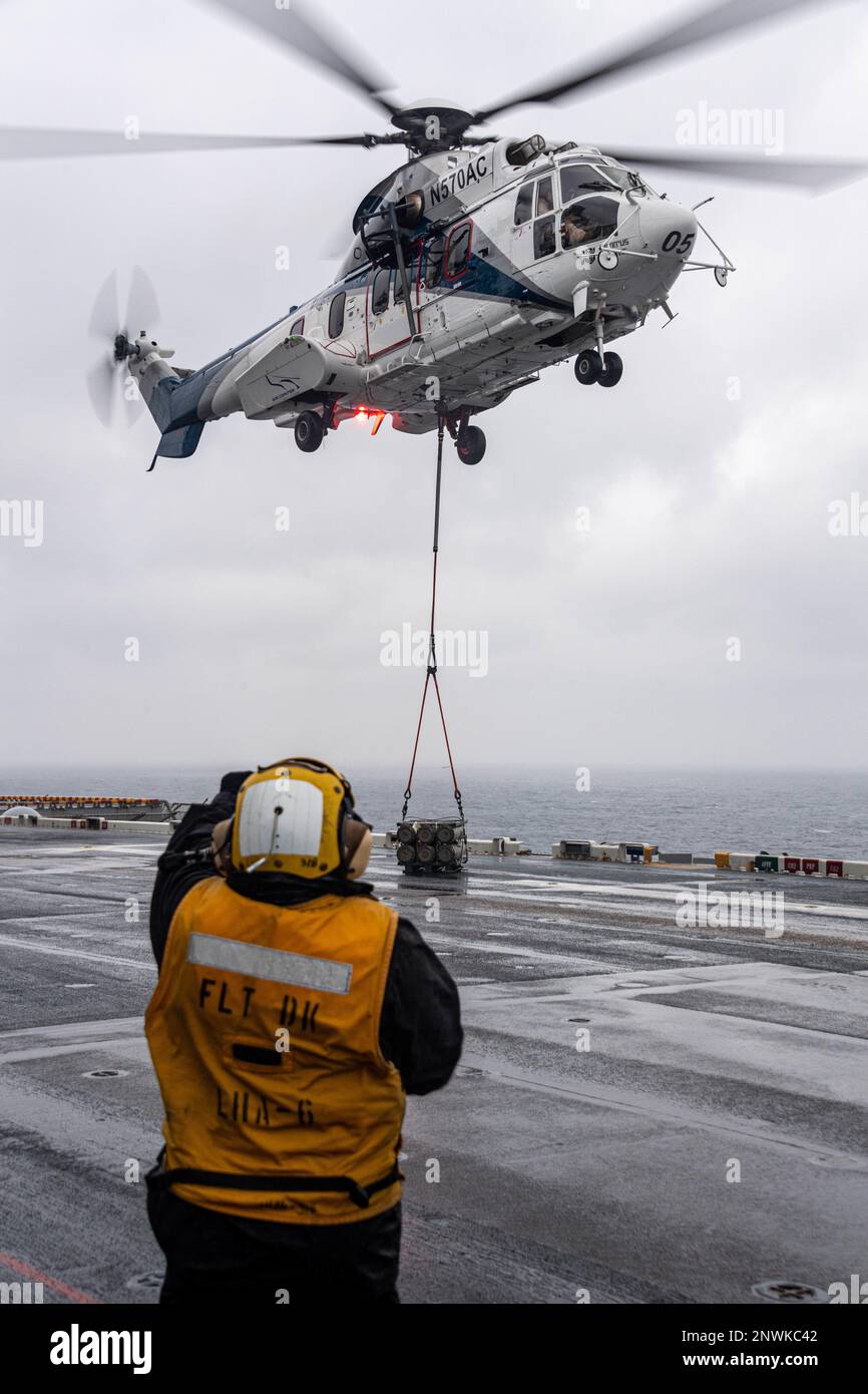 PHILIPPINE SEA (Feb. 24, 2023) Aviation Boatswain’s Mate (Handling ...