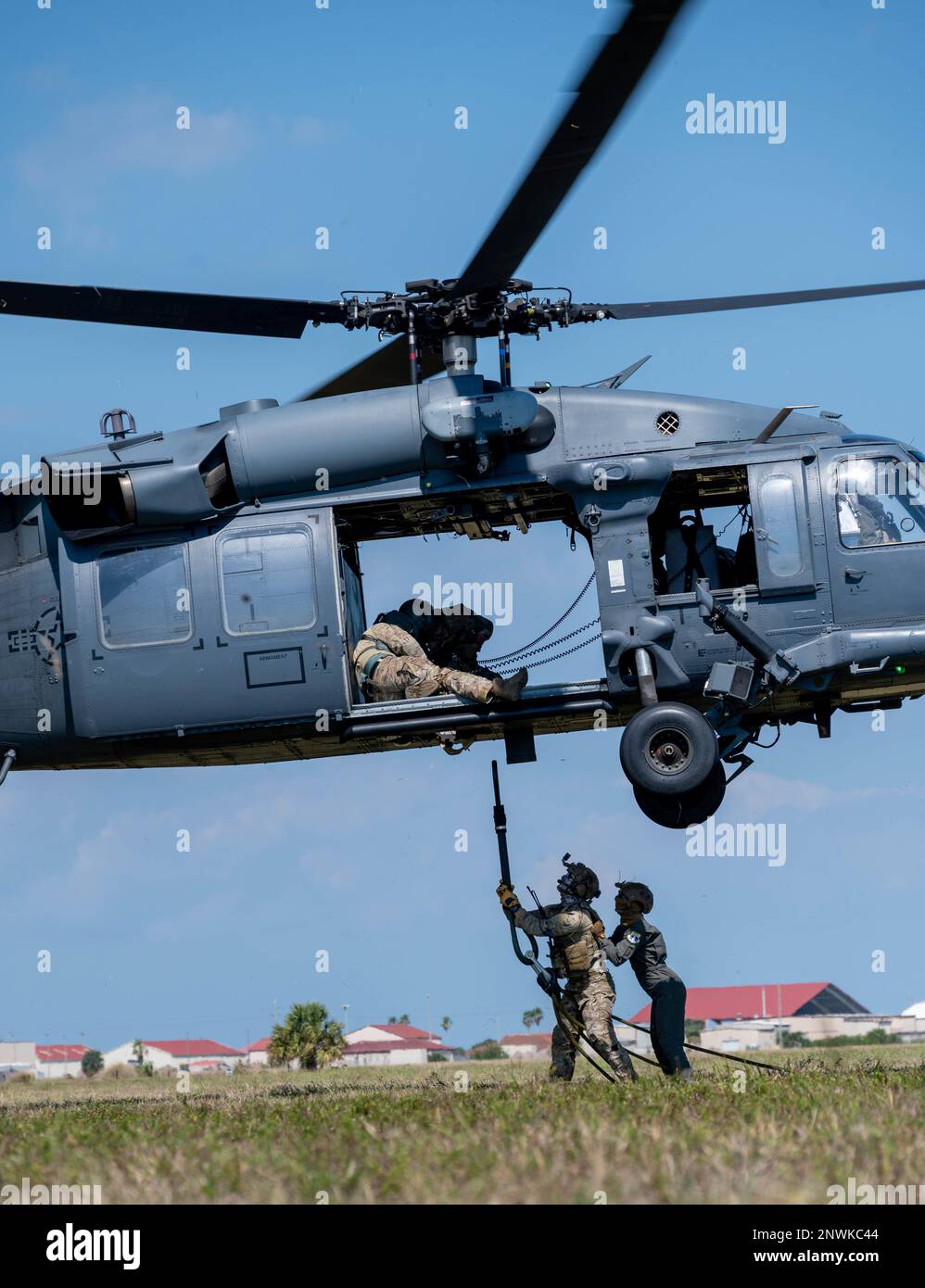 Master Sgt. Daniel Webb and Staff Sgt. Bailey Shorten, 301st Rescue ...