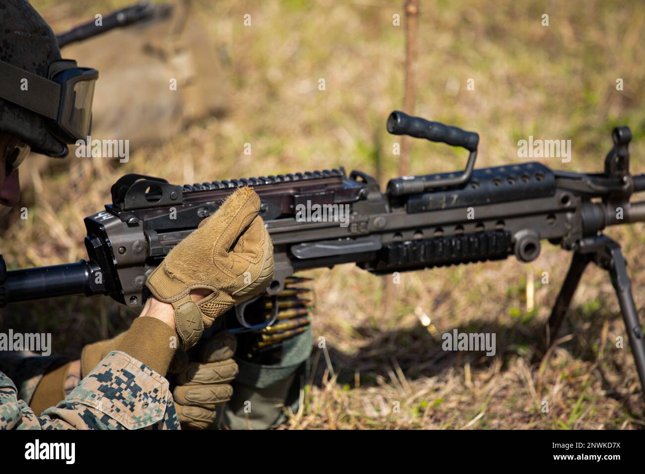 U.S. Marine Corps Lance Cpl. Joseph Trotta, a motor transport operator ...