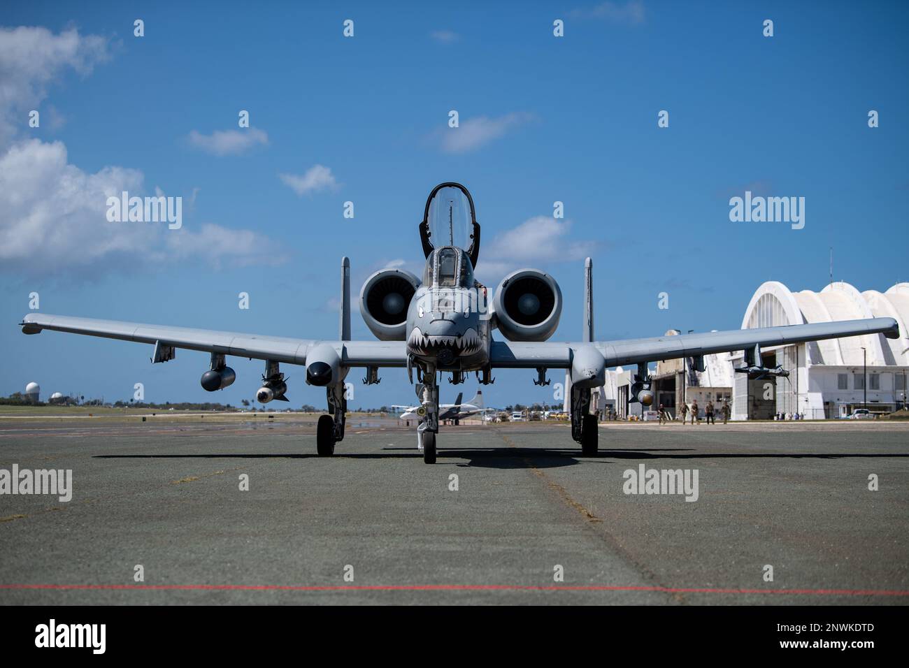 A U.S. Air Force A-10C Thunderbolt II aircraft assigned to the 75th ...