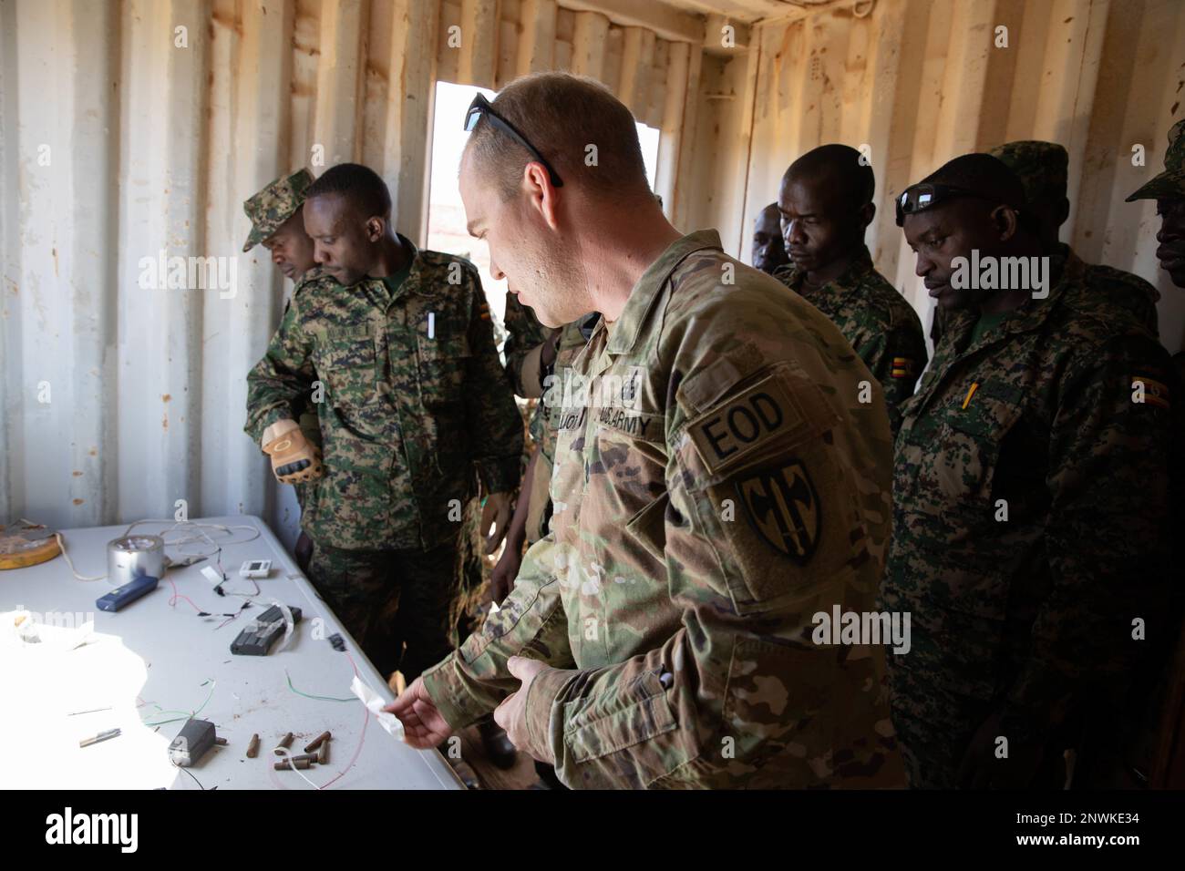 U.S. Army Staff Sgt. Brian Elliot, a team leader with the 720th ...