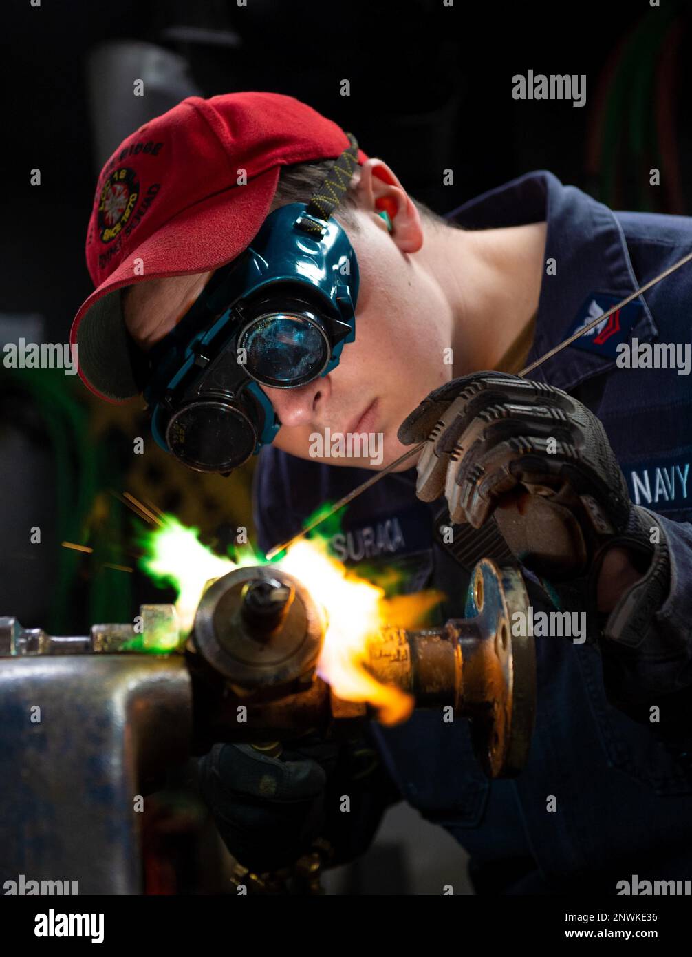 YOKOSUKA, Japan (Jan. 5, 2023) – Hull Maintenance Technician 2nd Class ...