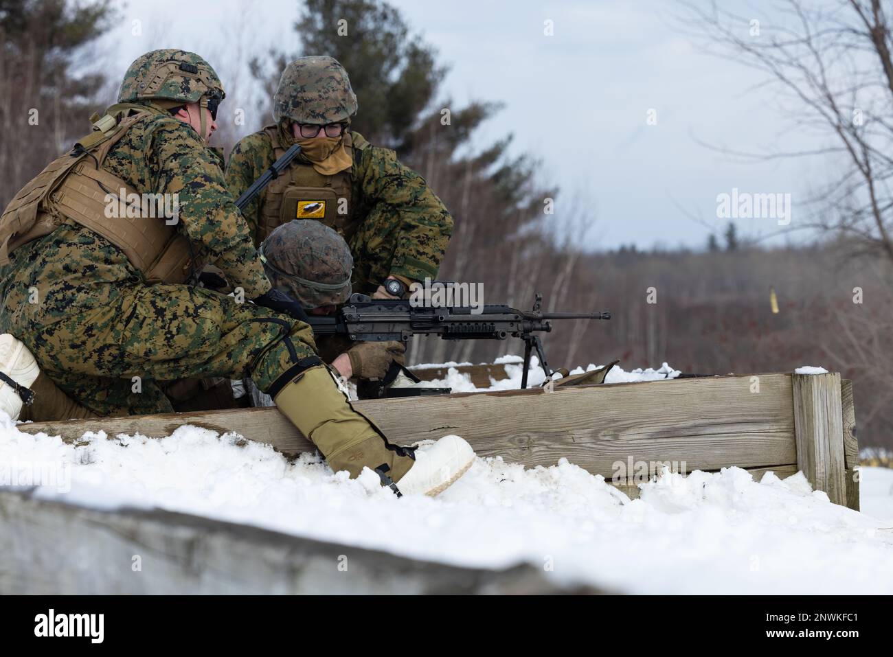 U.S. Marines with 2nd Landing Support Battalion (LSB), Combat Logistics ...
