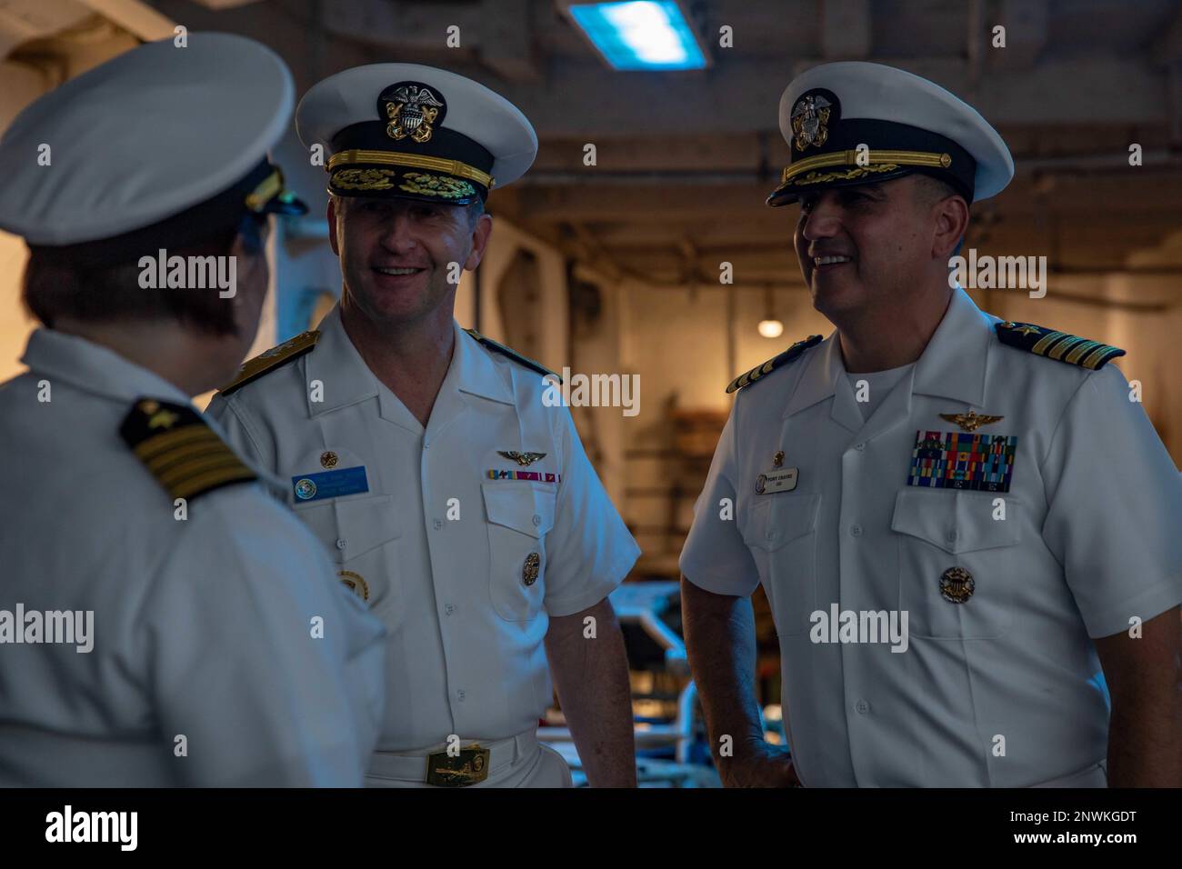 Rear Adm. Mark Melson, commander, Logistics Group Western Pacific/Task ...