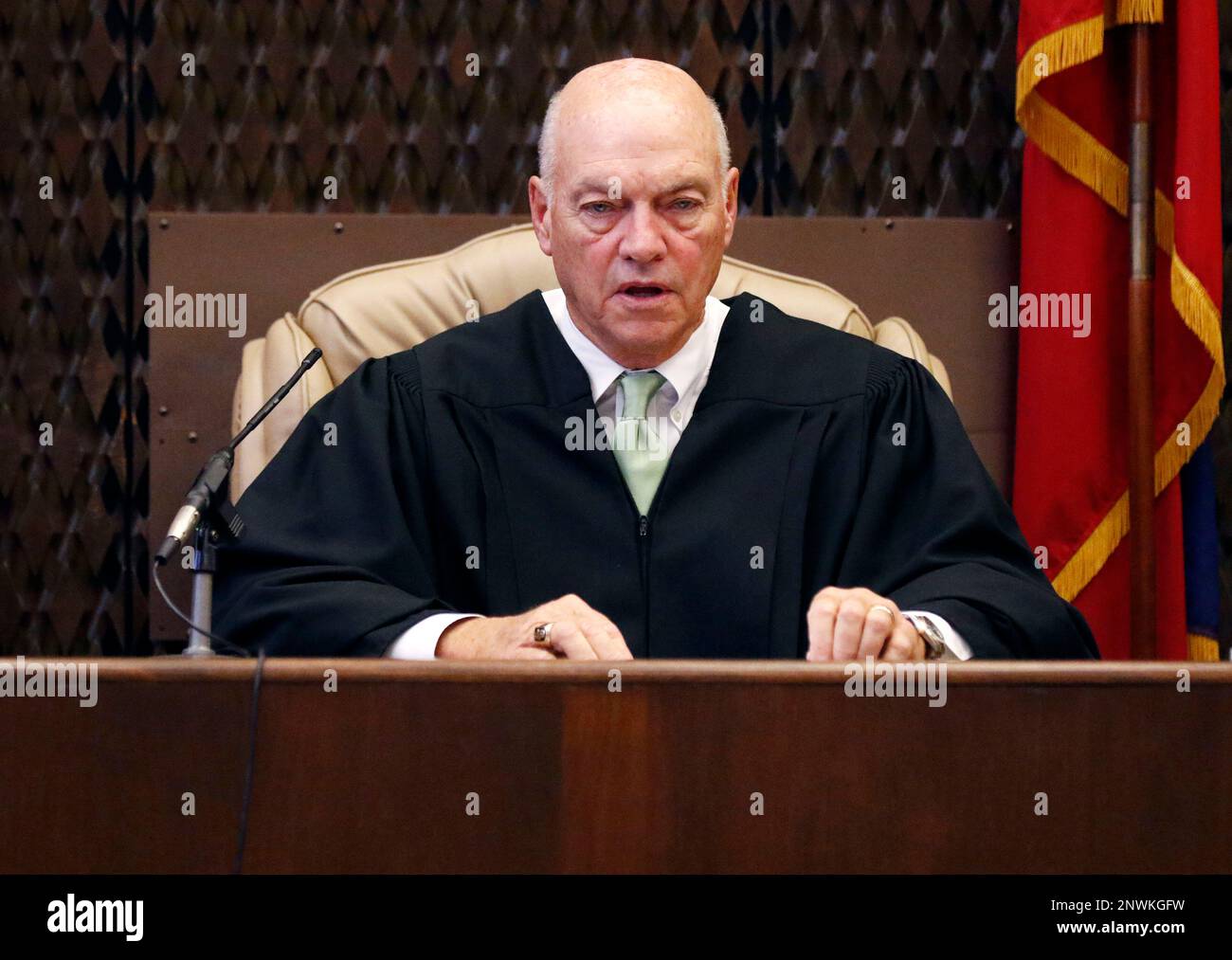 FILE - In this Oct. 16, 2017 file photo, Circuit Judge Gerald Chatham ...