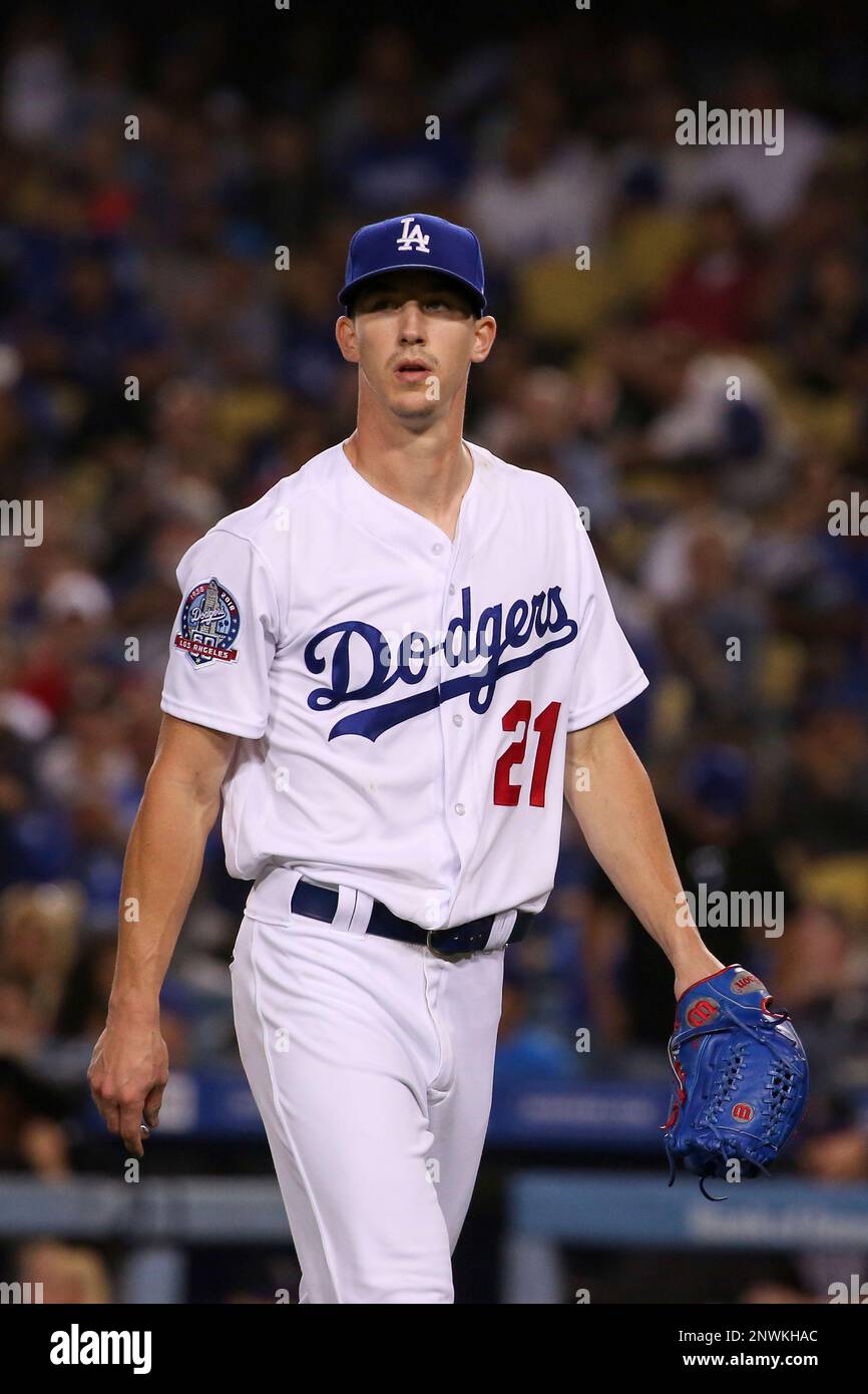 LOS ANGELES, CA - SEPTEMBER 19: Los Angeles Dodgers Pitcher Walker ...