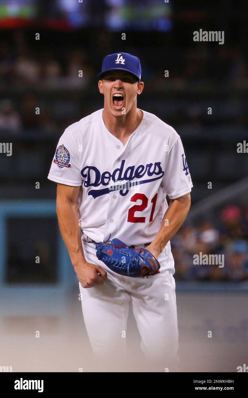 LOS ANGELES, CA - SEPTEMBER 19: Los Angeles Dodgers Pitcher Walker ...