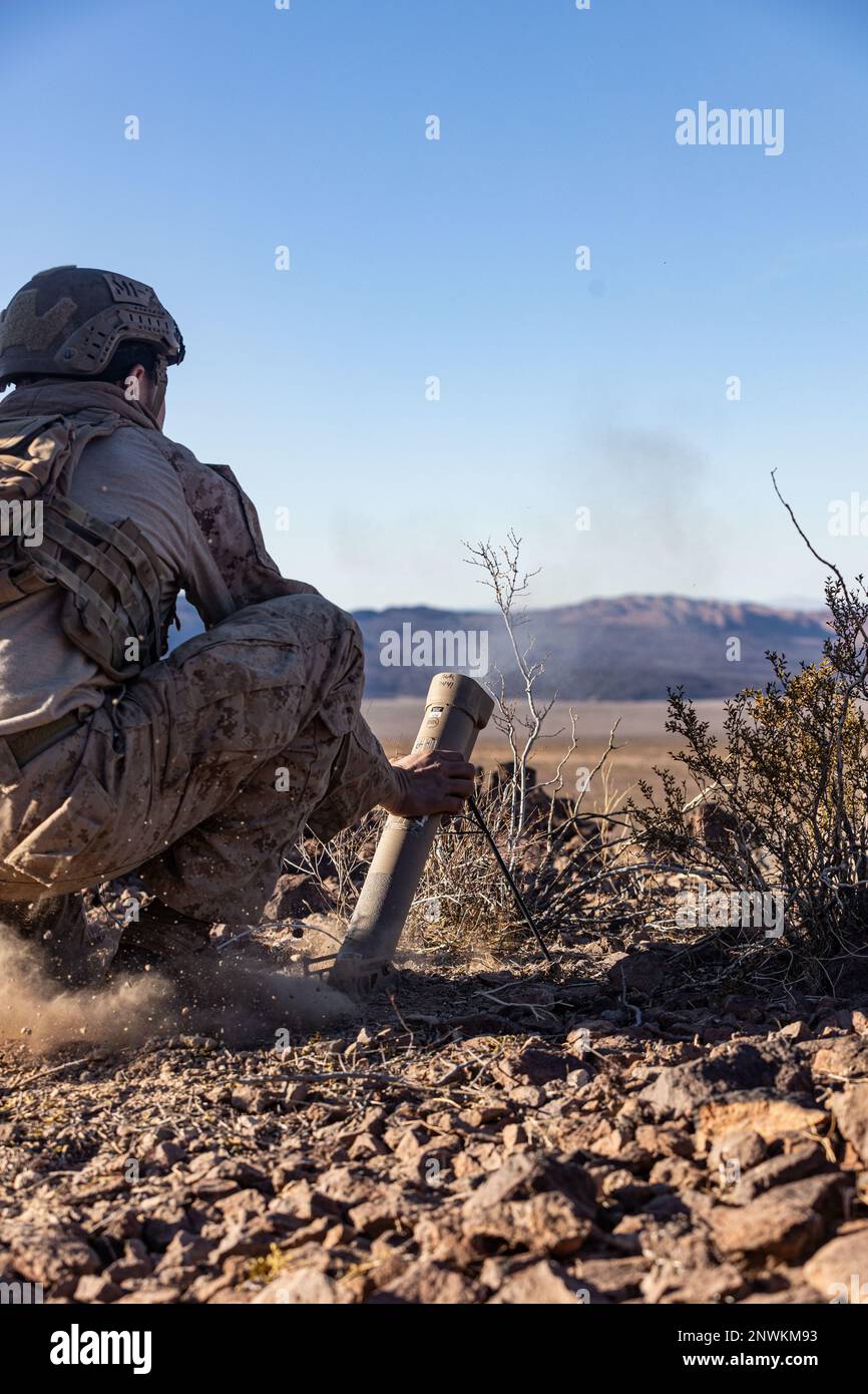 A Reconnaissance Marine with Charlie Company, 1st Reconnaissance ...