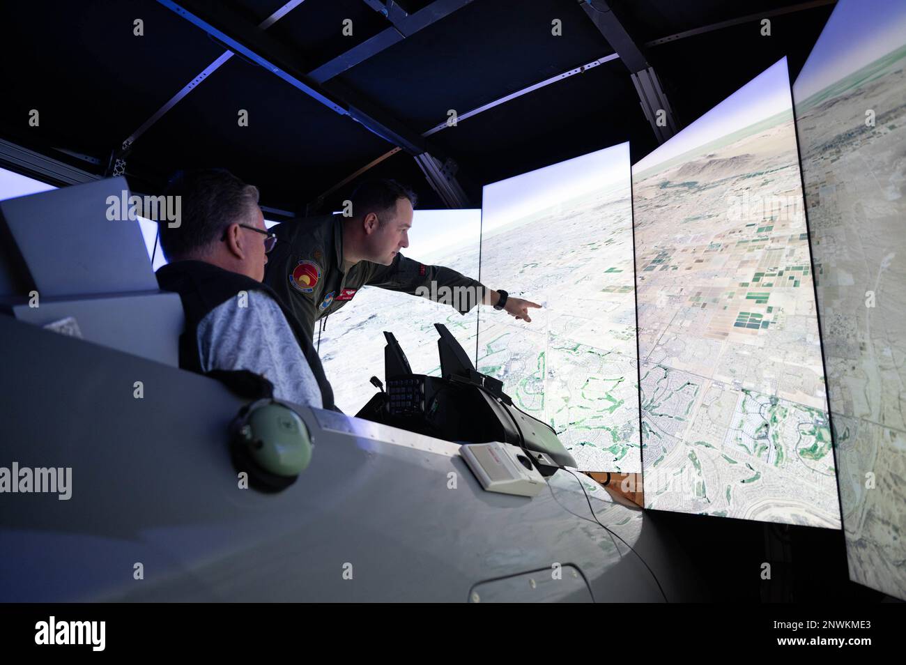 U.S. Air Force Maj. Houston Pye, 309th Fighter Squadron F-16 Fighting ...