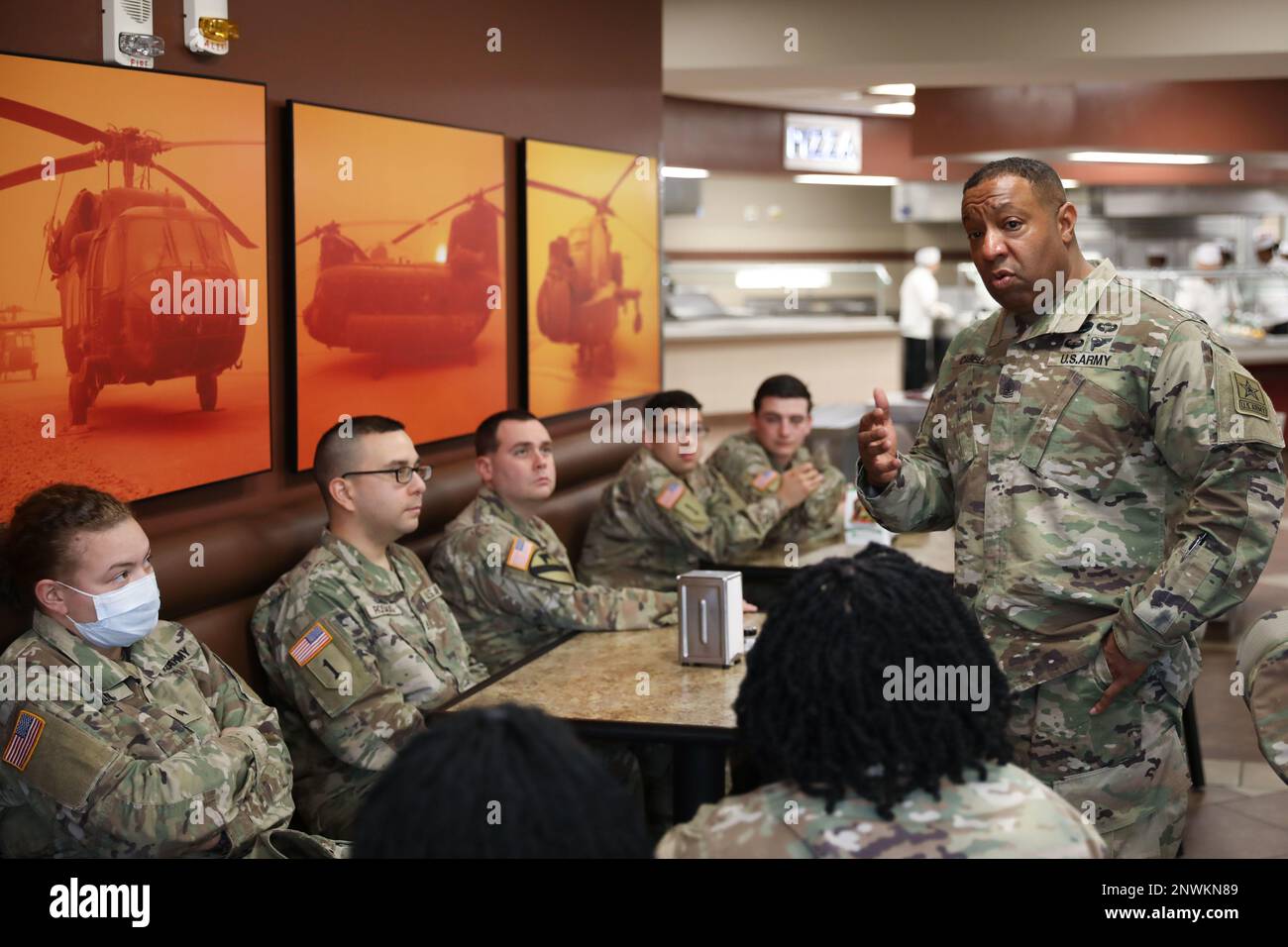 U.S. Army Sgt. Maj. Darnell Cabell, the sergeant major of U.S. Army ...