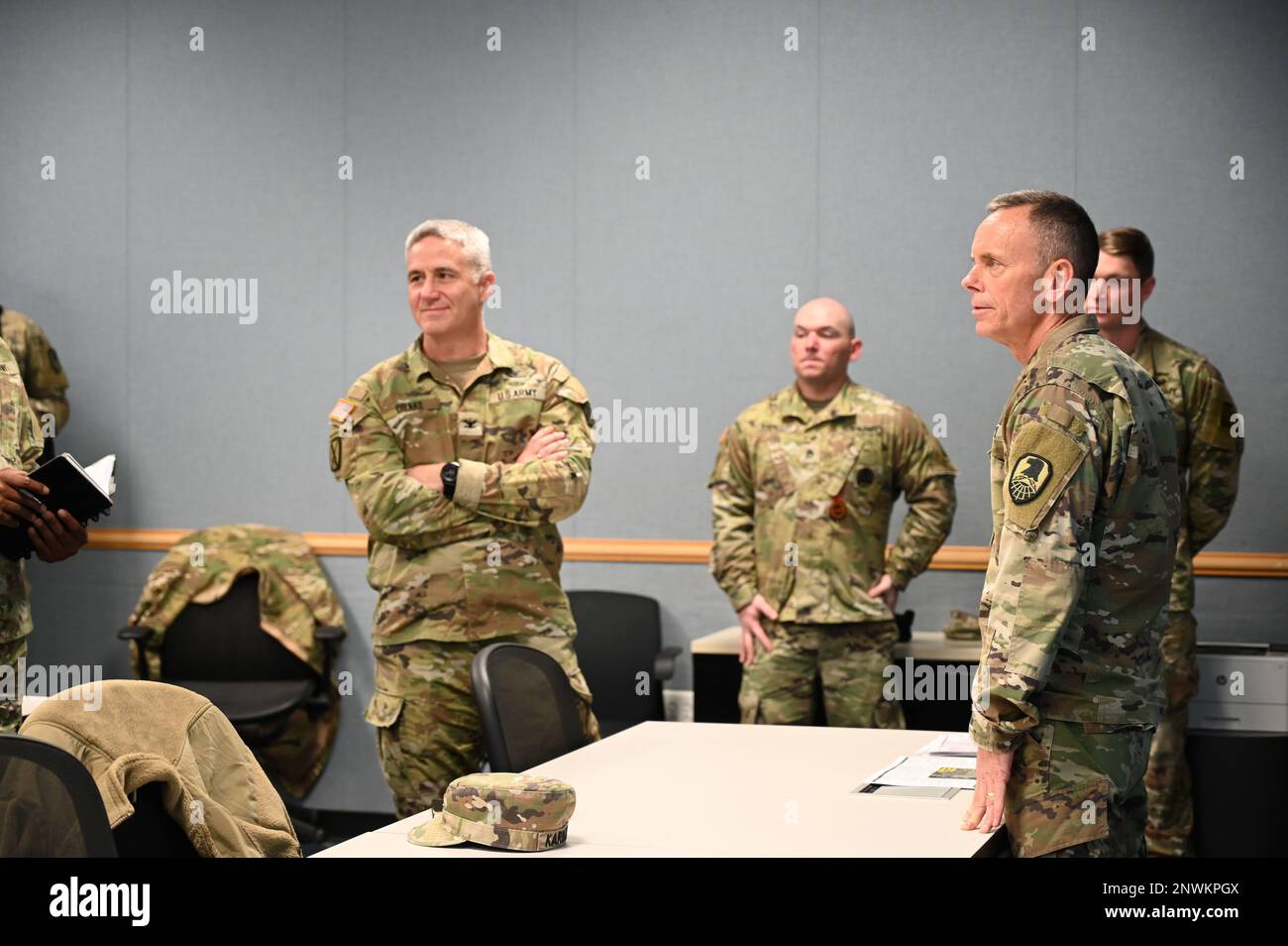 Lt. Gen. Daniel Karbler visits Patriot Advanced Individual Training at ...