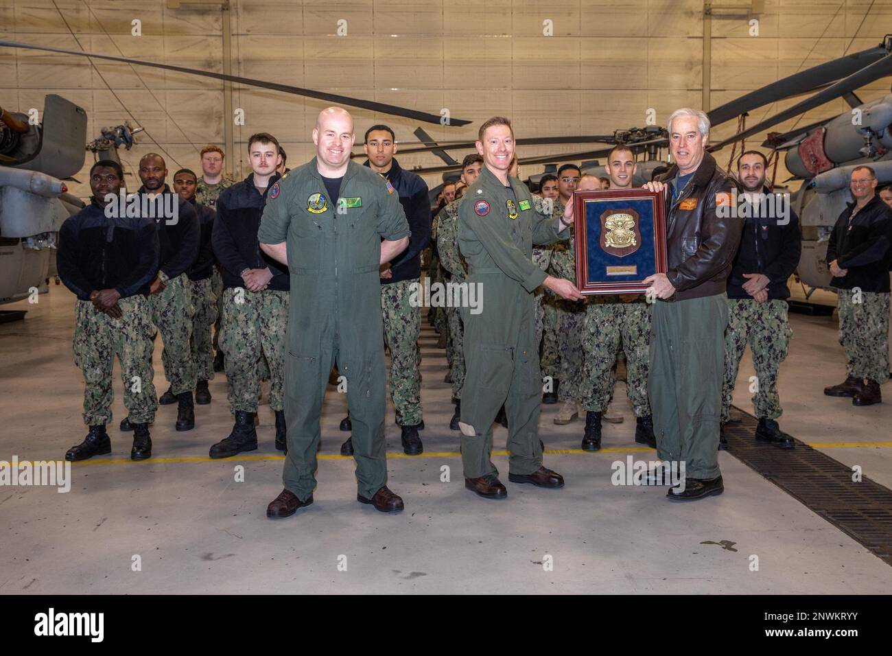 NORFOLK, Va. (Jan. 27, 2023) – Rear Adm. John F. Meier, right ...