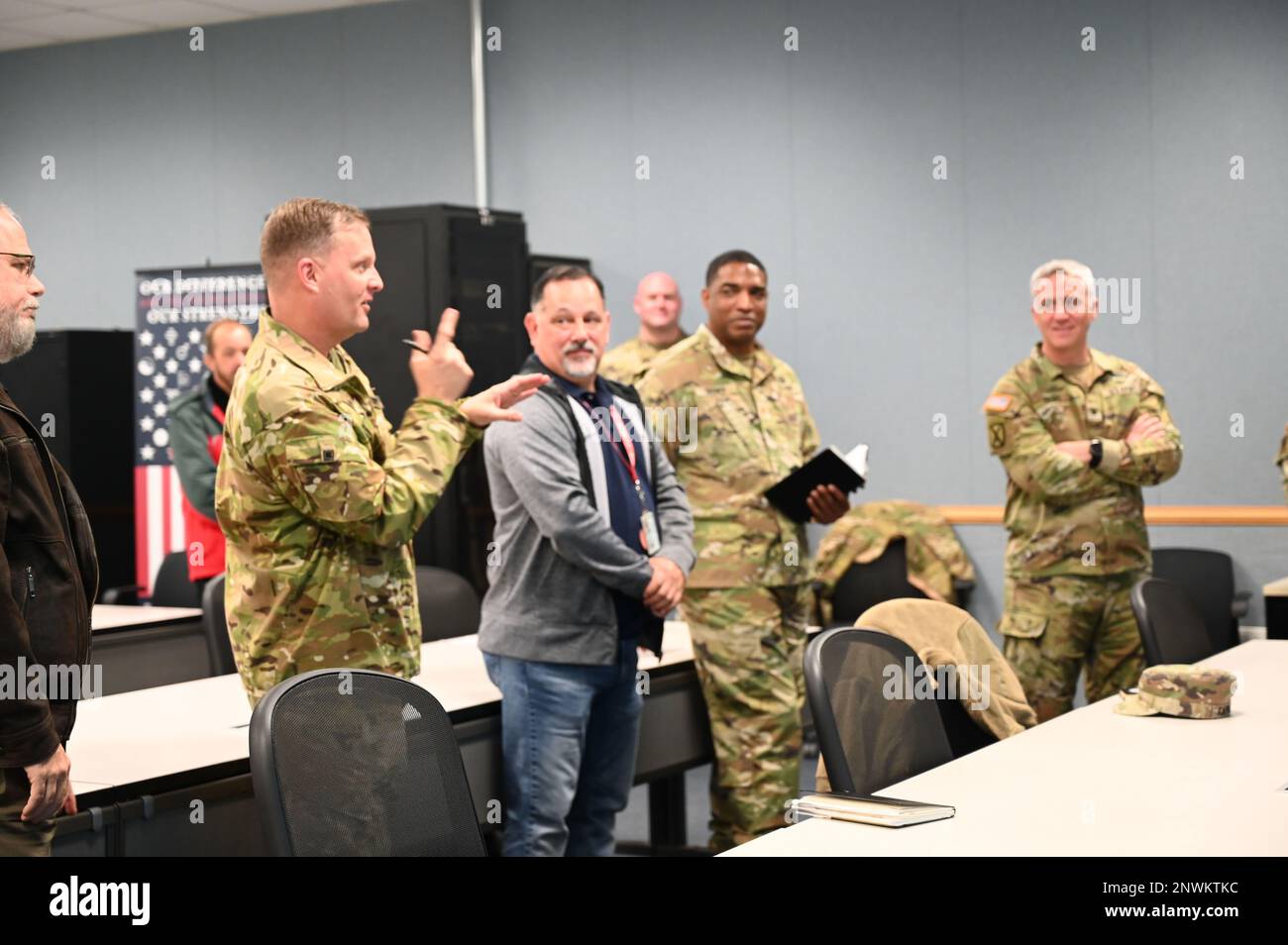 Lt. Gen. Daniel Karbler visits Patriot Advanced Individual Training at ...