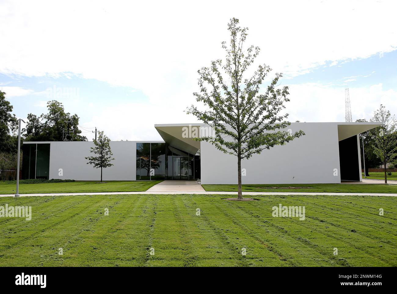 This Sept. 5, 2018 photo shows the Menil Drawing Institute in Houston ...